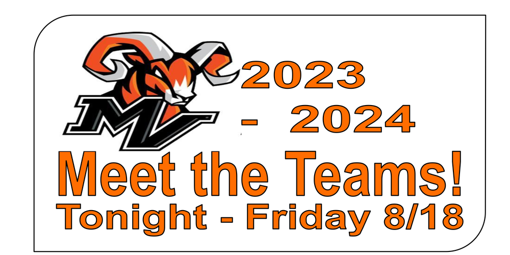 Come Meet The Teams Tonight! | Mount Vernon Township High School
